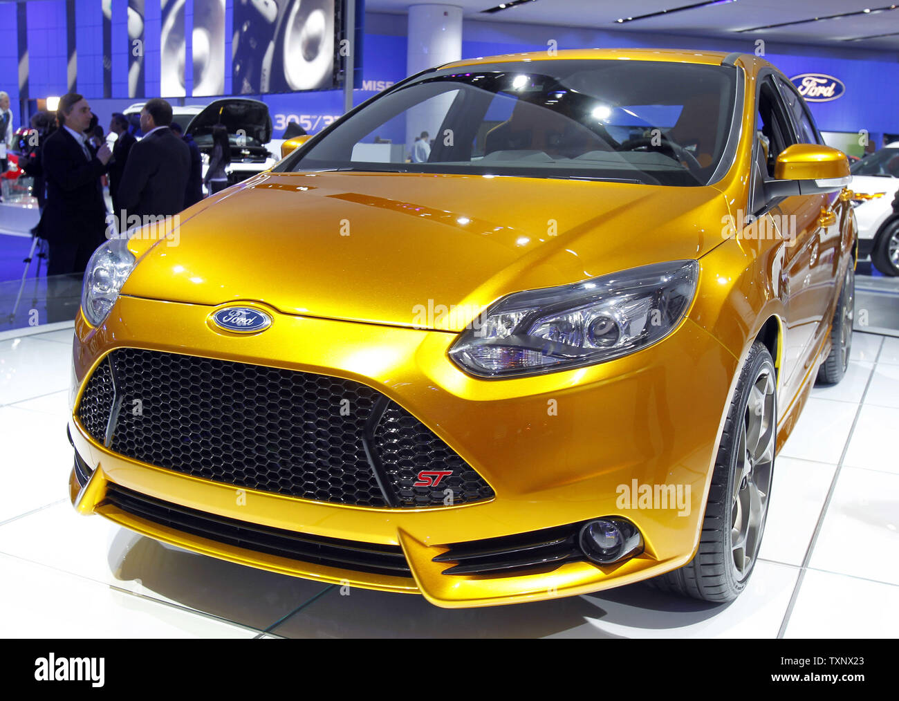 Ford displayed the new Focus ST at the 2011 North American ...