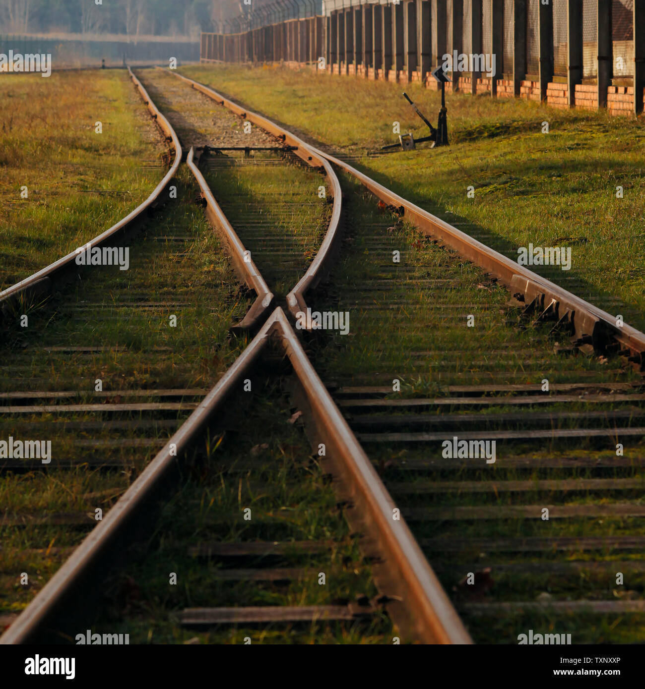 Safety railway switches hi-res stock photography and images - Alamy