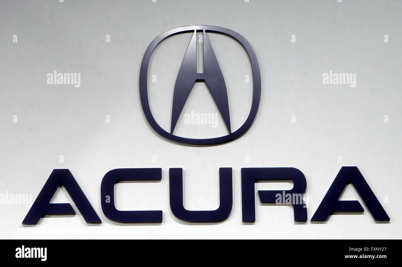Acura logo hi-res stock photography and images - Alamy