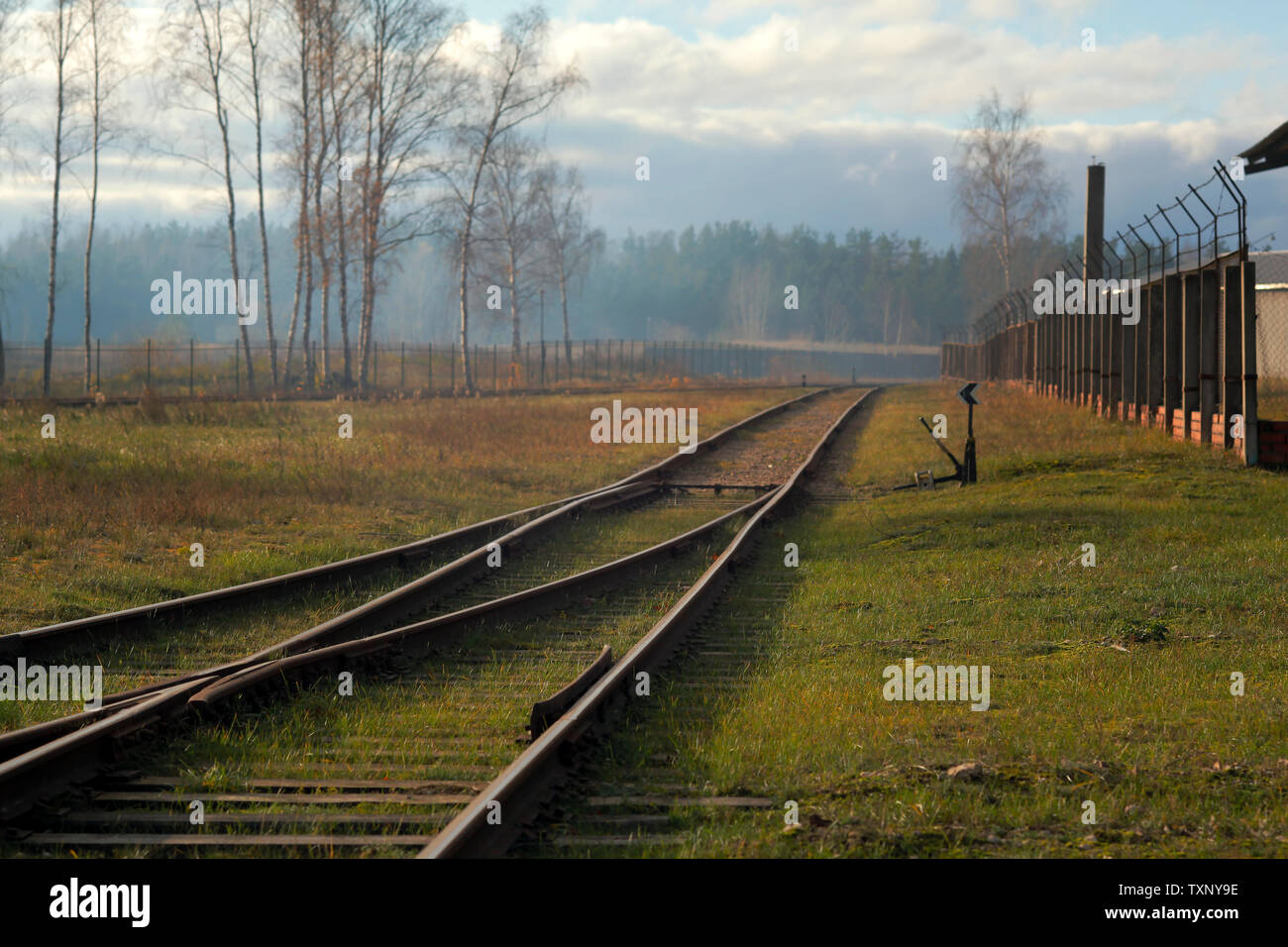 Safety railway switches hi-res stock photography and images - Alamy