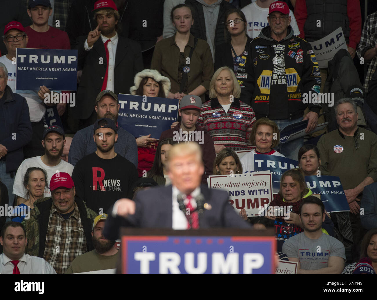 Listen to michigan campaign hi-res stock photography and images - Alamy
