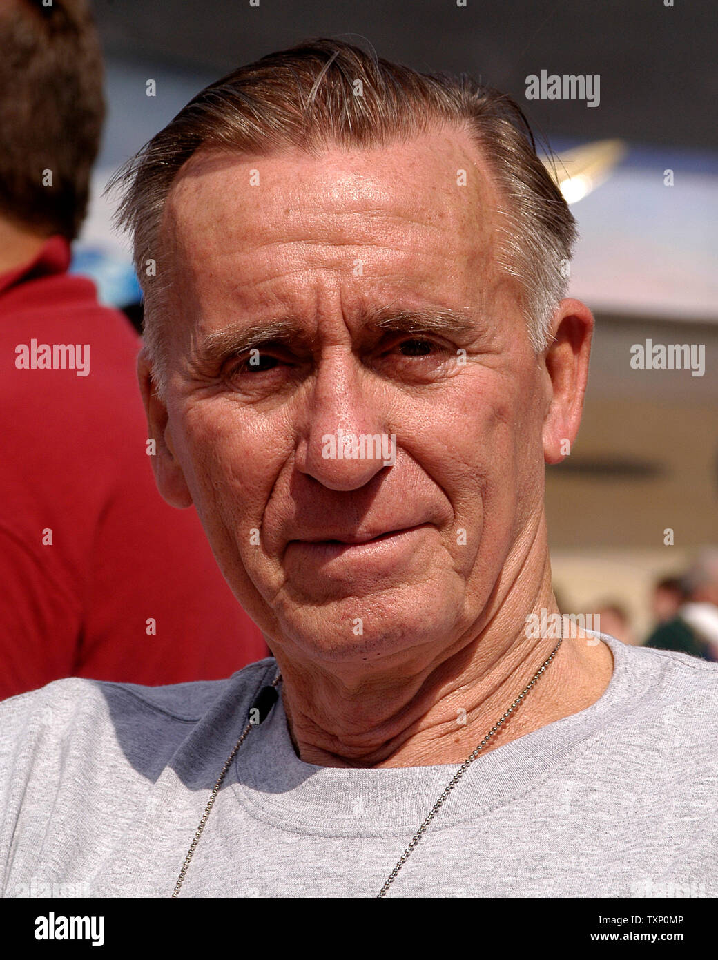 Retired NASA Astronaut Walt Cunningham visits EPCOT Center near Orlando ...