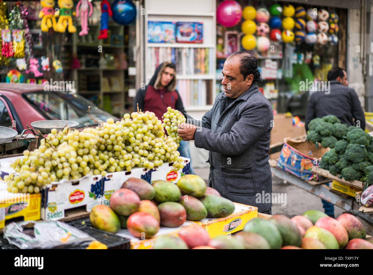 Street market, Amman, Jordan Stock Photo - Alamy