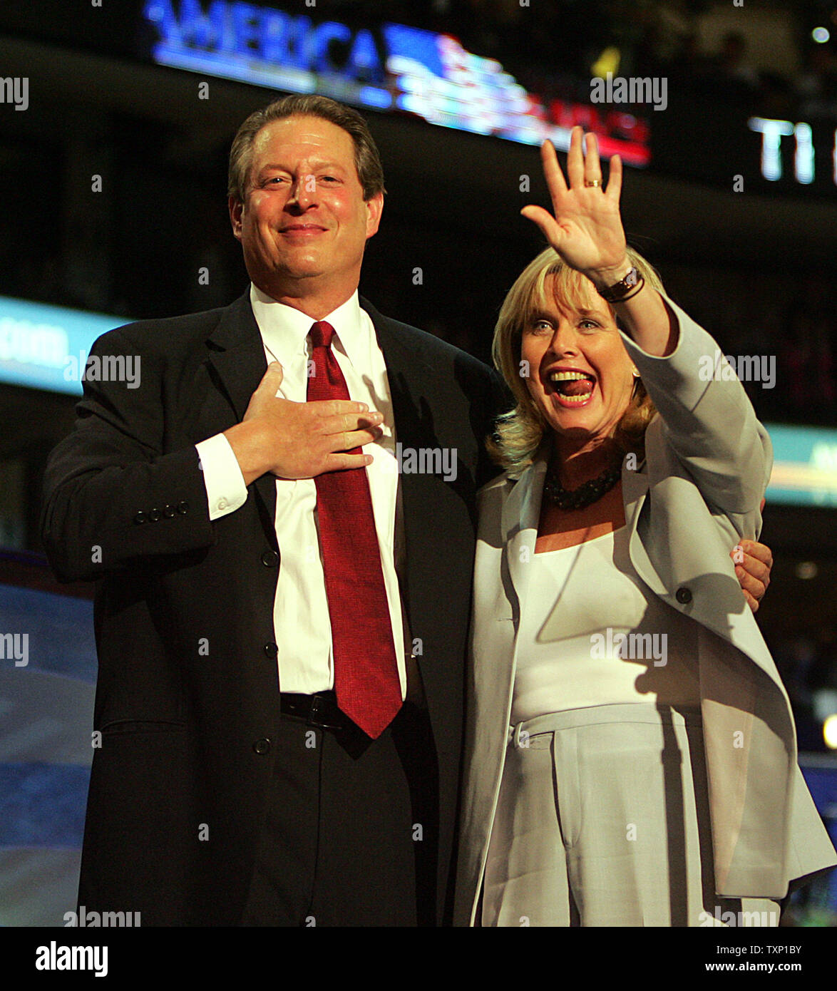 Vice president al gore wife hi-res stock photography and images - Alamy