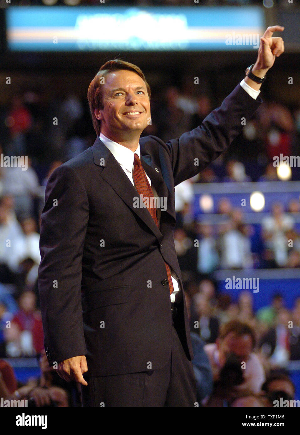 Vice Presidential candidate Sen. John Edwards of North Carolina ...
