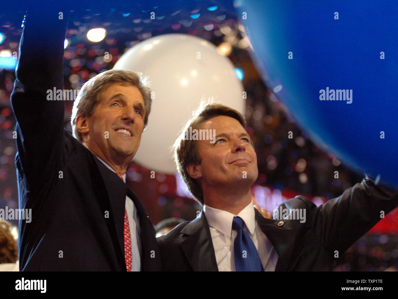 Democratic Presidential Candidate John Kerry and Vice Presidential ...