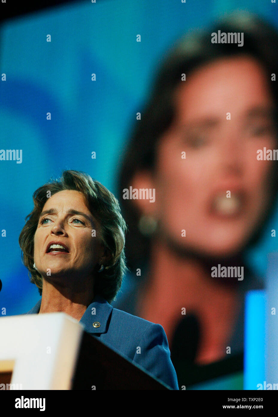 Sen. Blanche Lincoln (D-AR) speaks at the Democratic National ...