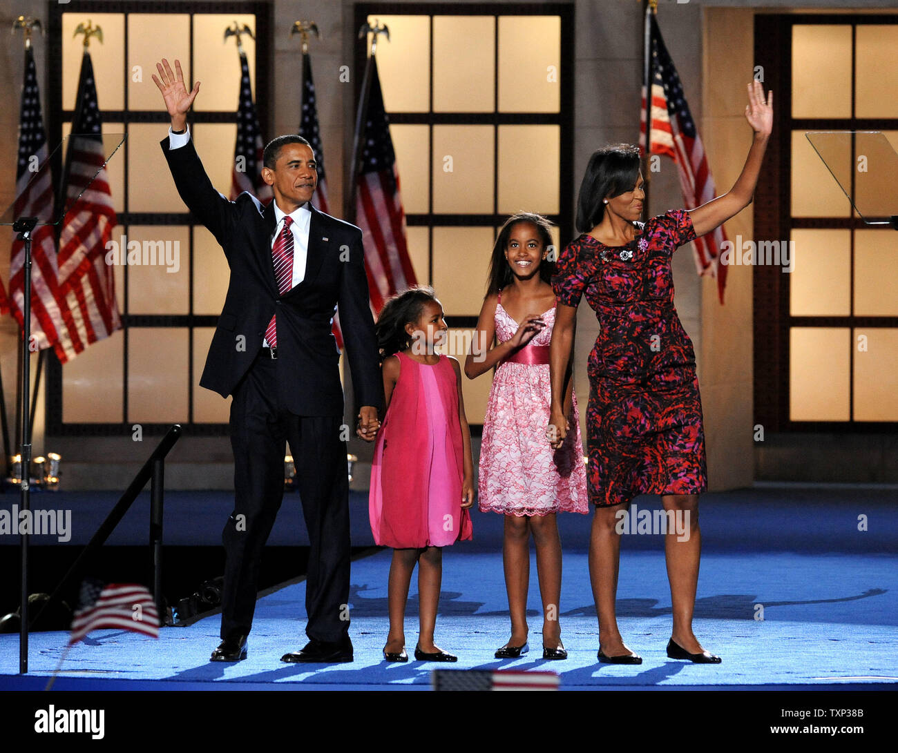 Barack Obama Family 2008