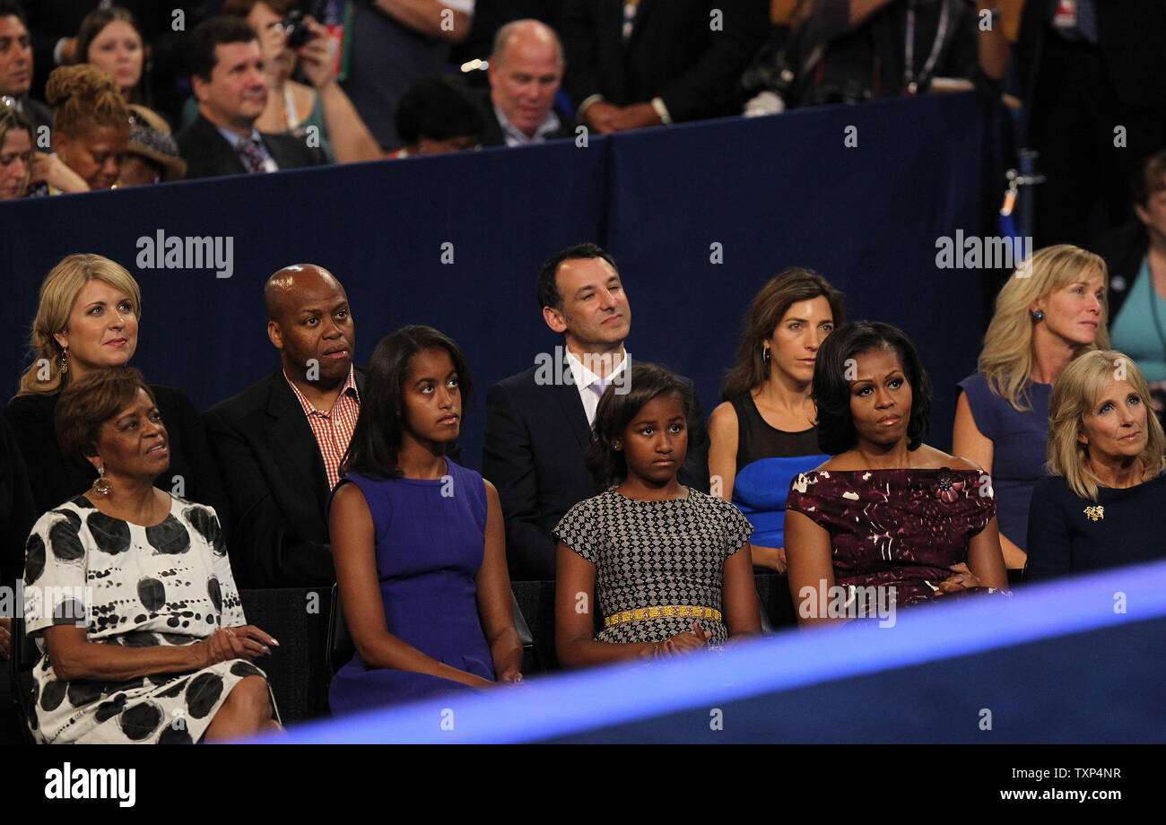 Obamas acceptance speech hi-res stock photography and images - Alamy