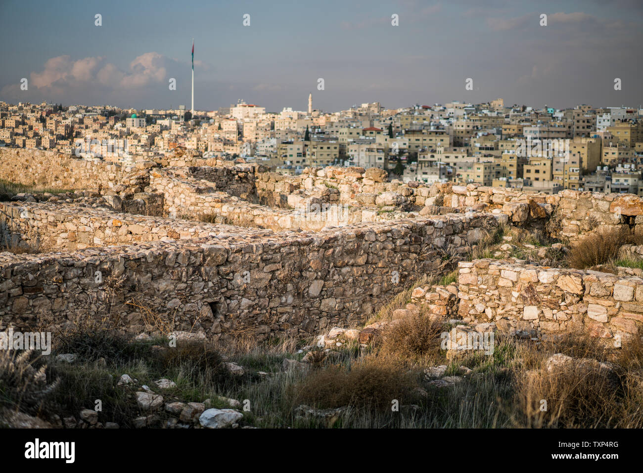 Aerial view of the Amman, Jordan Stock Photo - Alamy