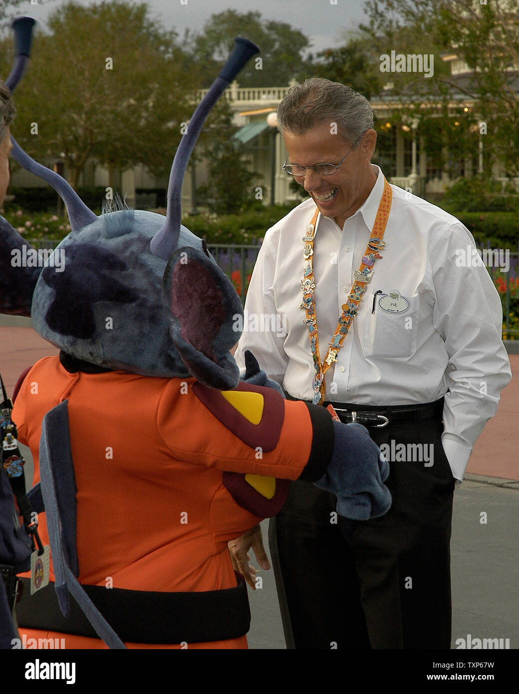 At Disney's Magic Kingdom on Nov. 16, 2004, near Orlando, Florida, the ...