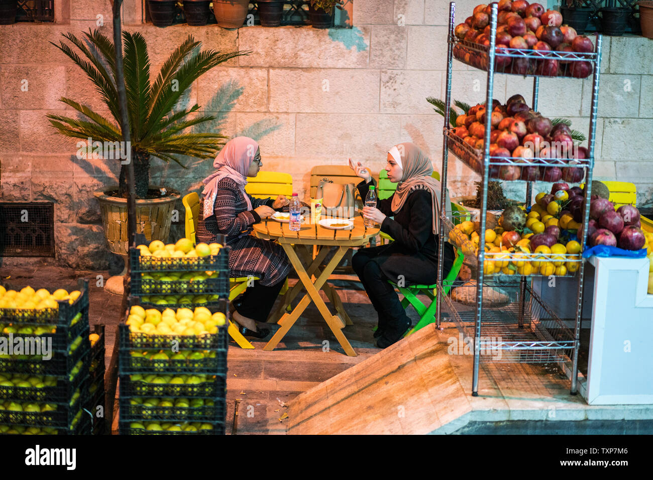 Local people in the street of the Amman, Jordan Stock Photo - Alamy