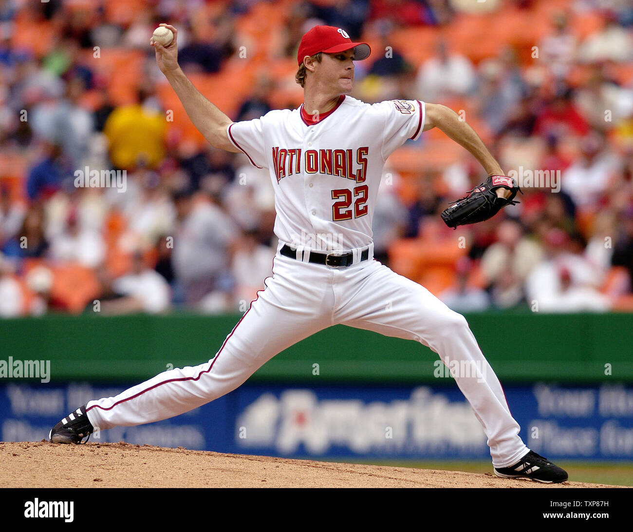 John Patterson, starting pitcher for the Washington Nationals, on the ...