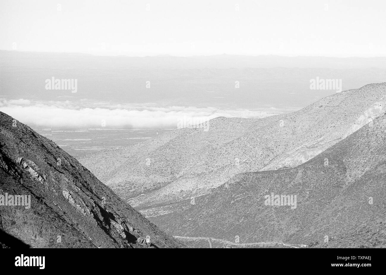 The desert of real de catorce Black and White Stock Photos & Images - Alamy