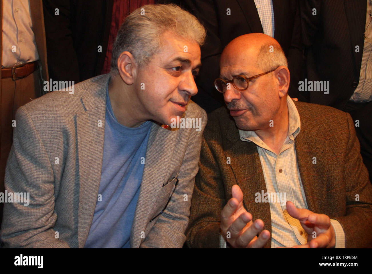 Mohamed el baradei nobel hi-res stock photography and images - Alamy