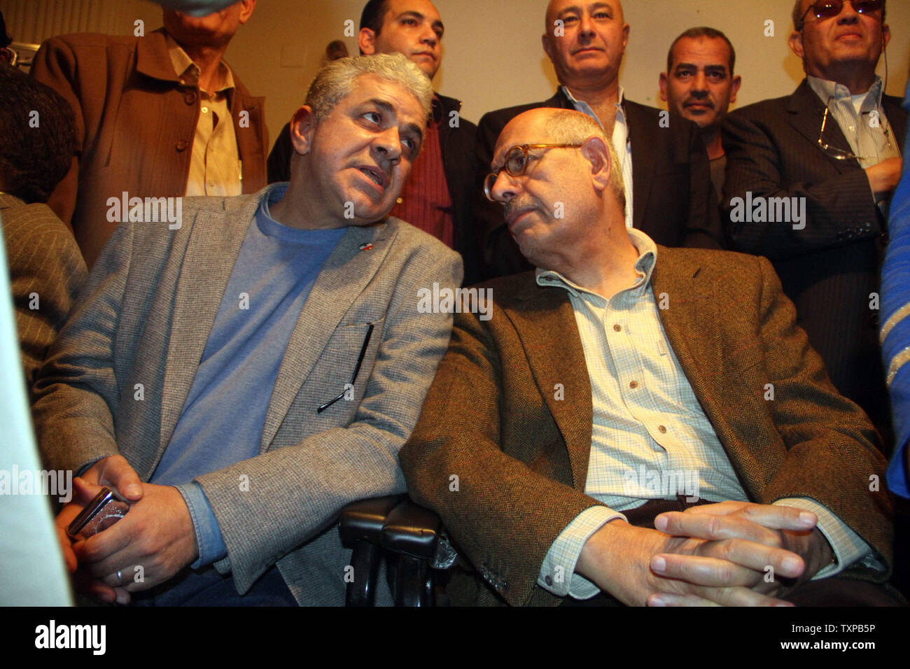 Mohamed el baradei nobel hi-res stock photography and images - Alamy