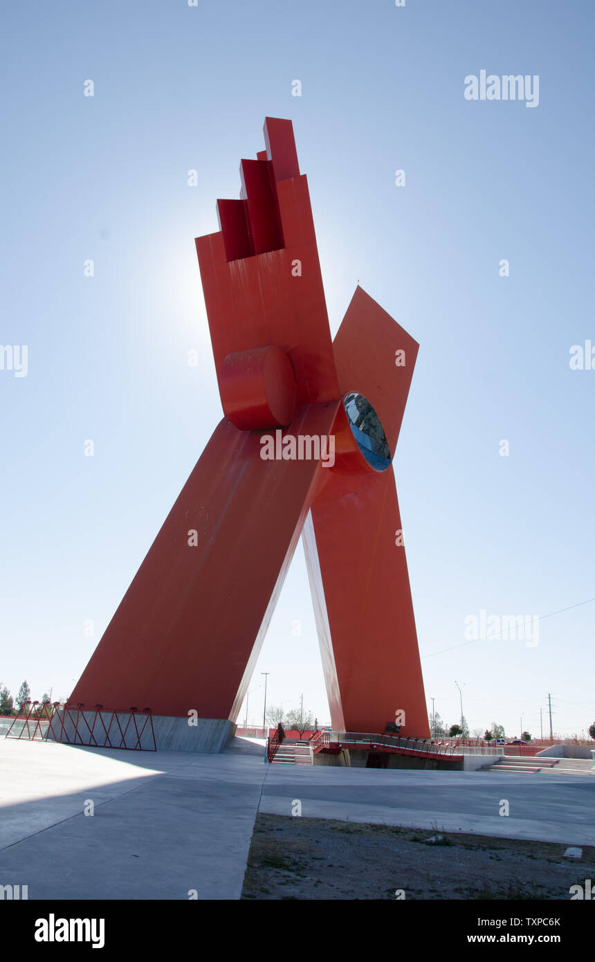 "Las Equis" or "The X", is seen in Juarez, Mexico on January 26, 2019 ...