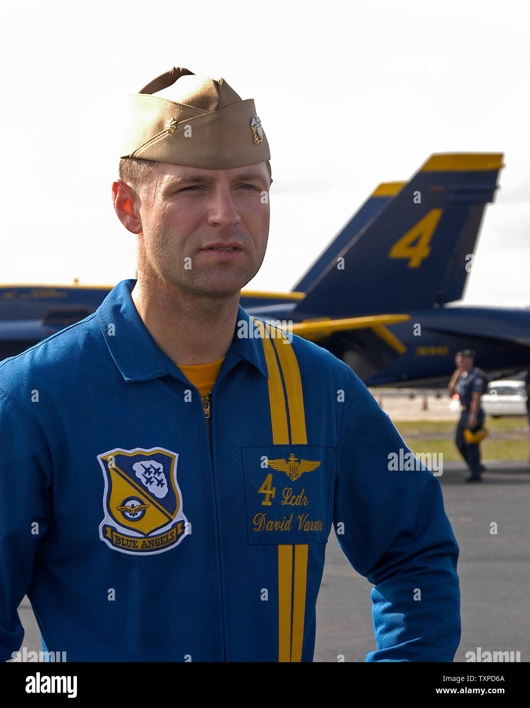 LtCdr Dave Varner, Slot Pilot for the Navy's Blue Angels from El Reno ...