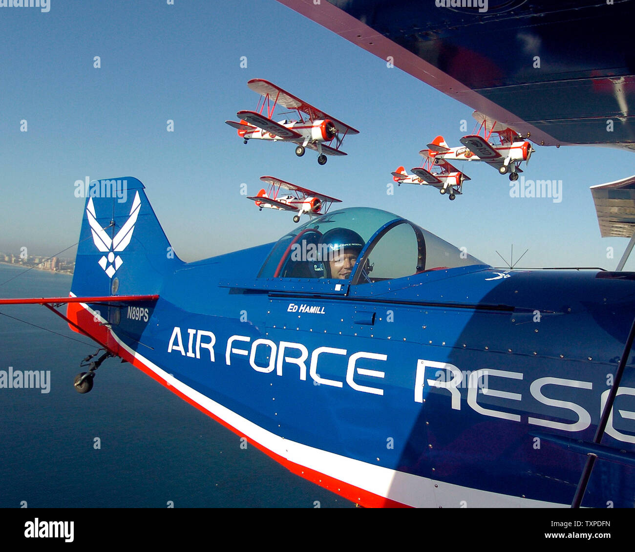 Red baron stearman squadron hi-res stock photography and images - Alamy