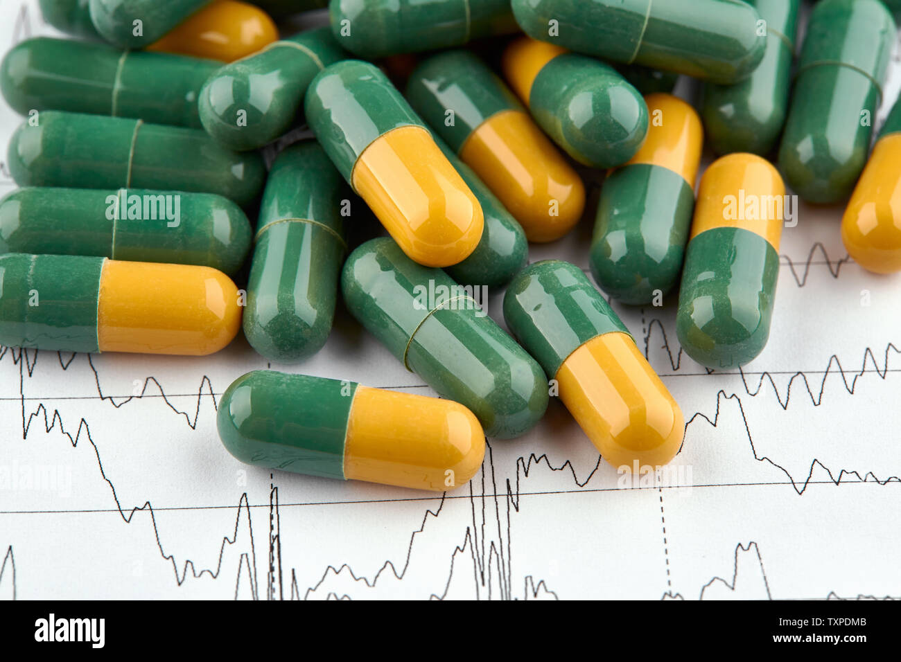 Close up photo electrocardiogram hi-res stock photography and images ...