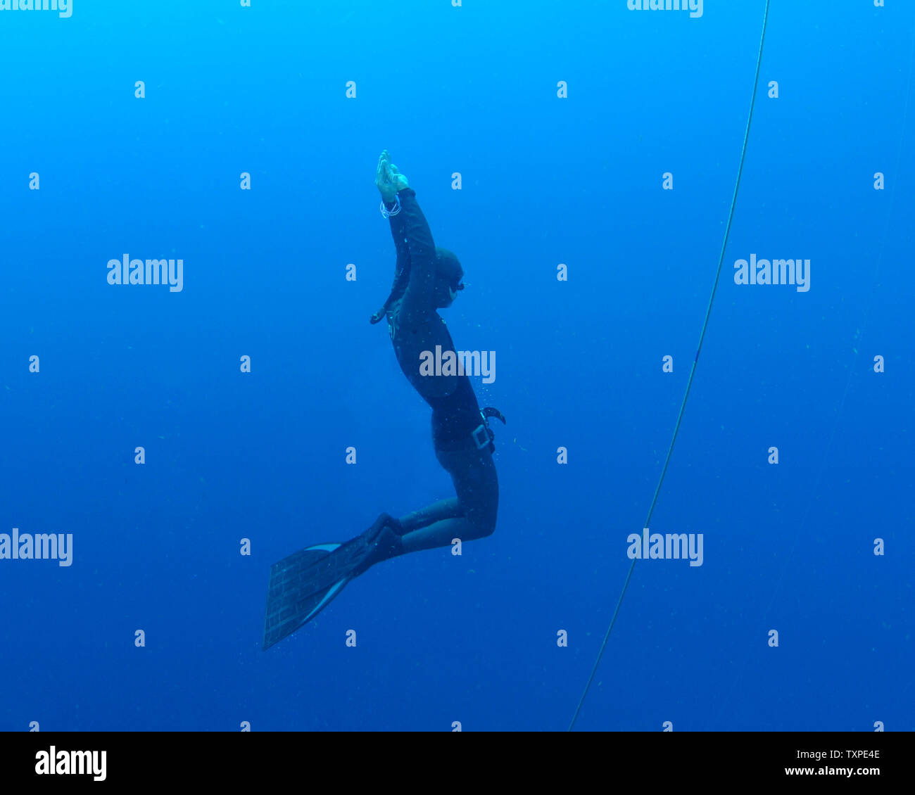 Freediving competition hi-res stock photography and images - Alamy