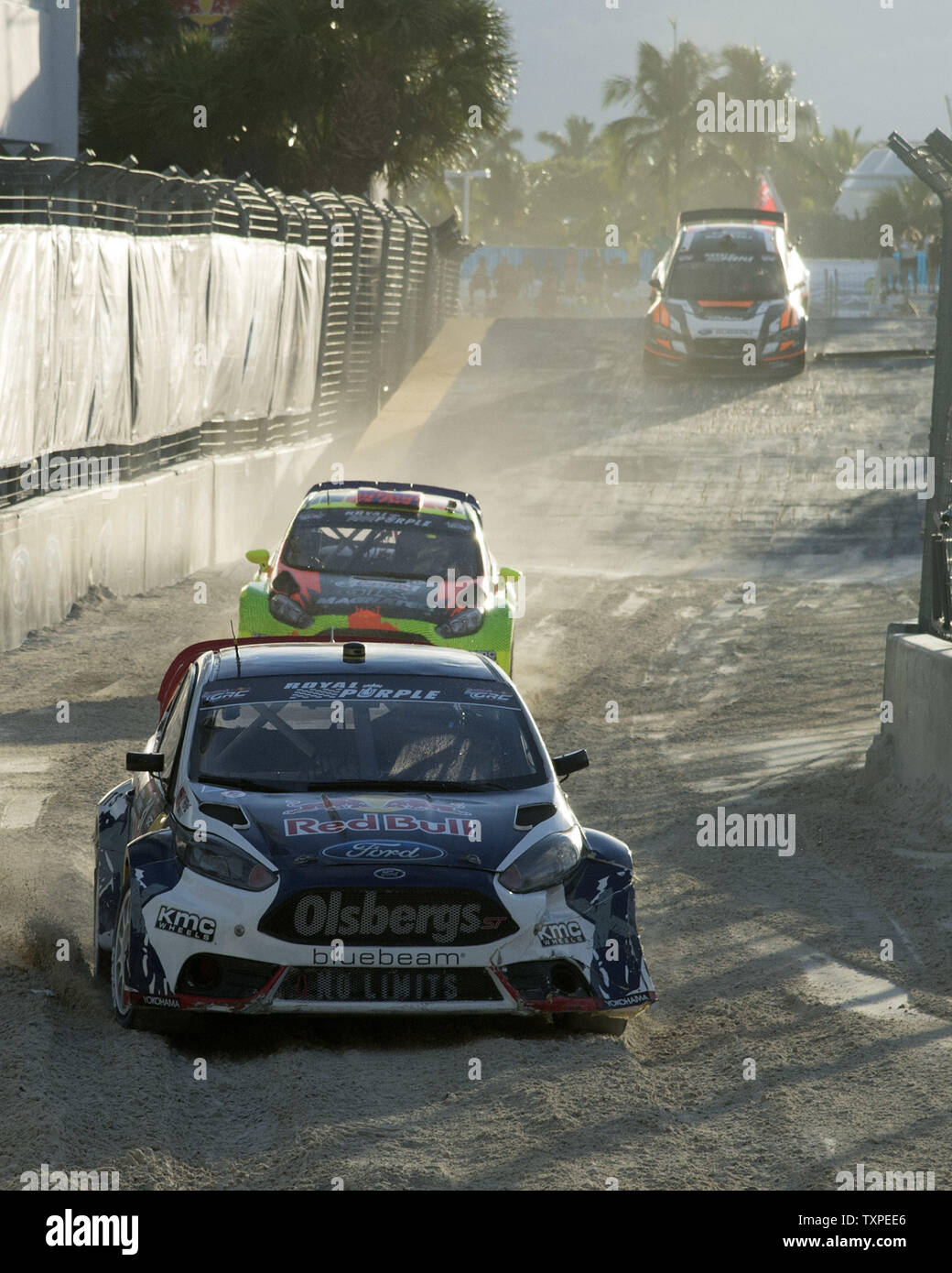 Red bull global rallycross hi-res stock photography and images - Alamy