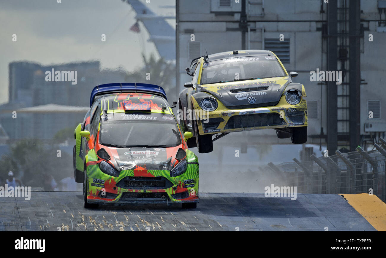 Subaru rally jump hi-res stock photography and images - Alamy