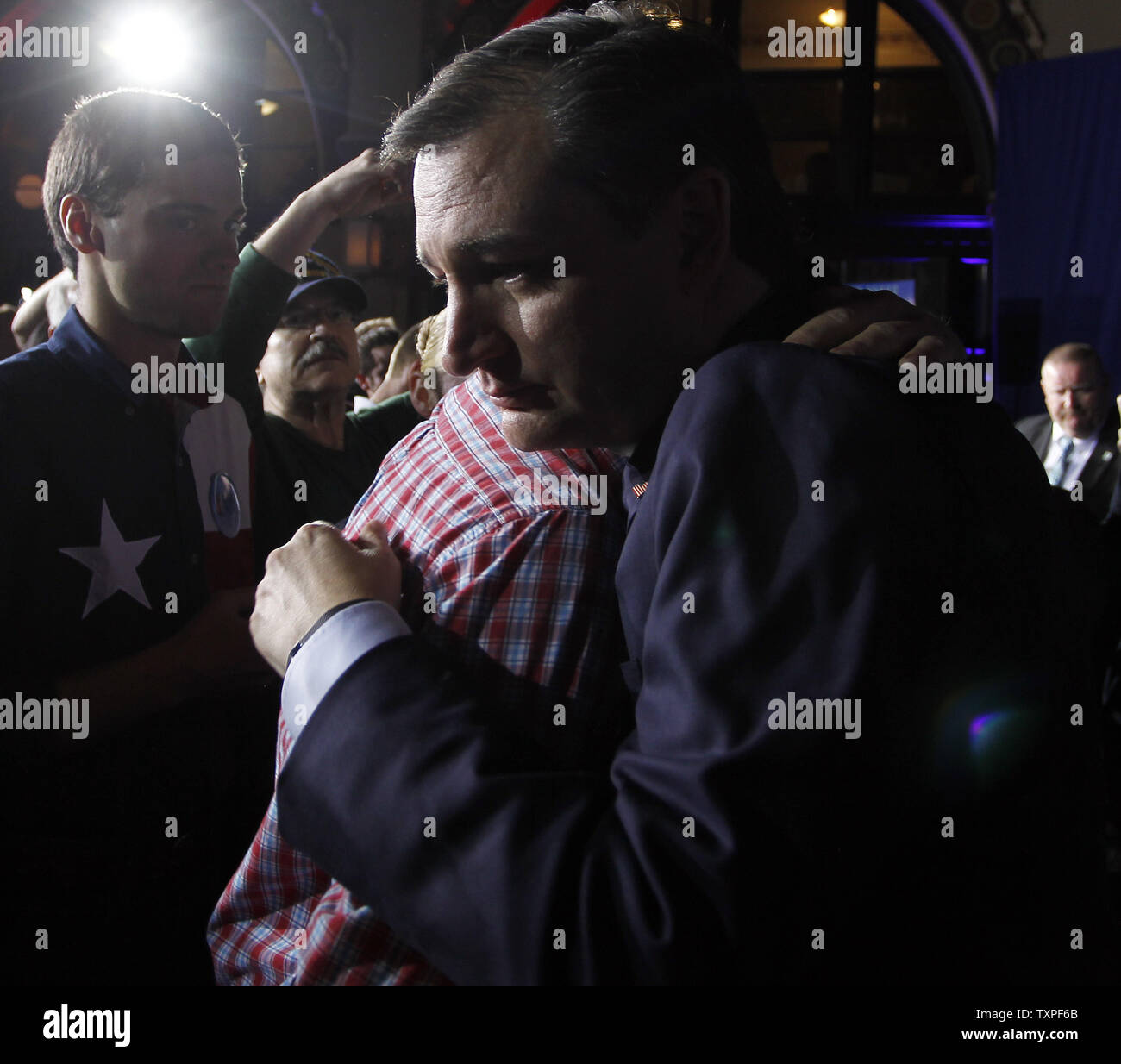 Primary politics election night hugs hi-res stock photography and ...