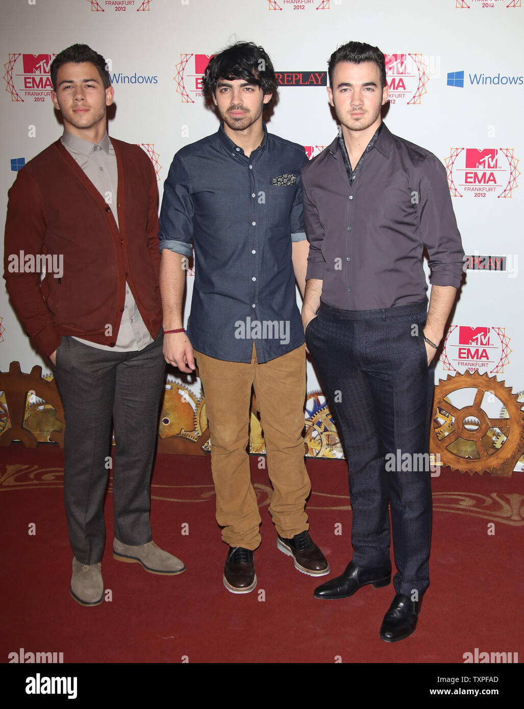 Jonas brothers 2012 hi-res stock photography and images - Alamy