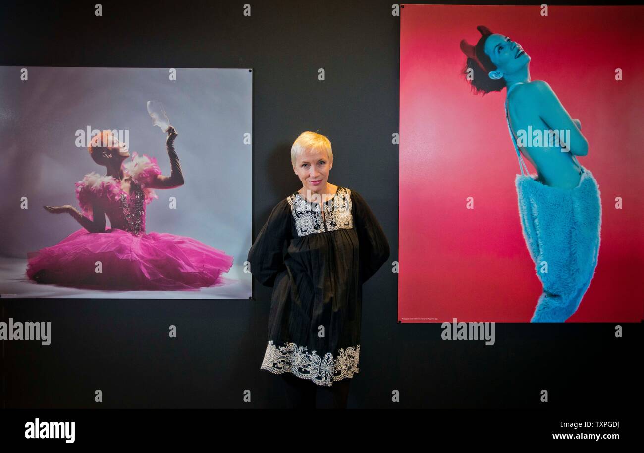 Annie Lennox opens exhibition the 'House of Annie Lennox' Scottish ...