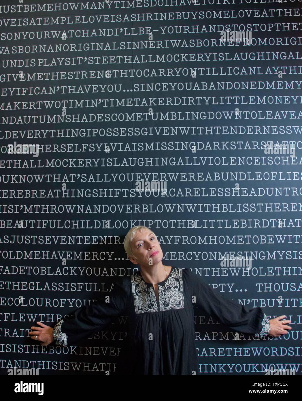 Annie Lennox opens exhibition the 'House of Annie Lennox' Scottish ...