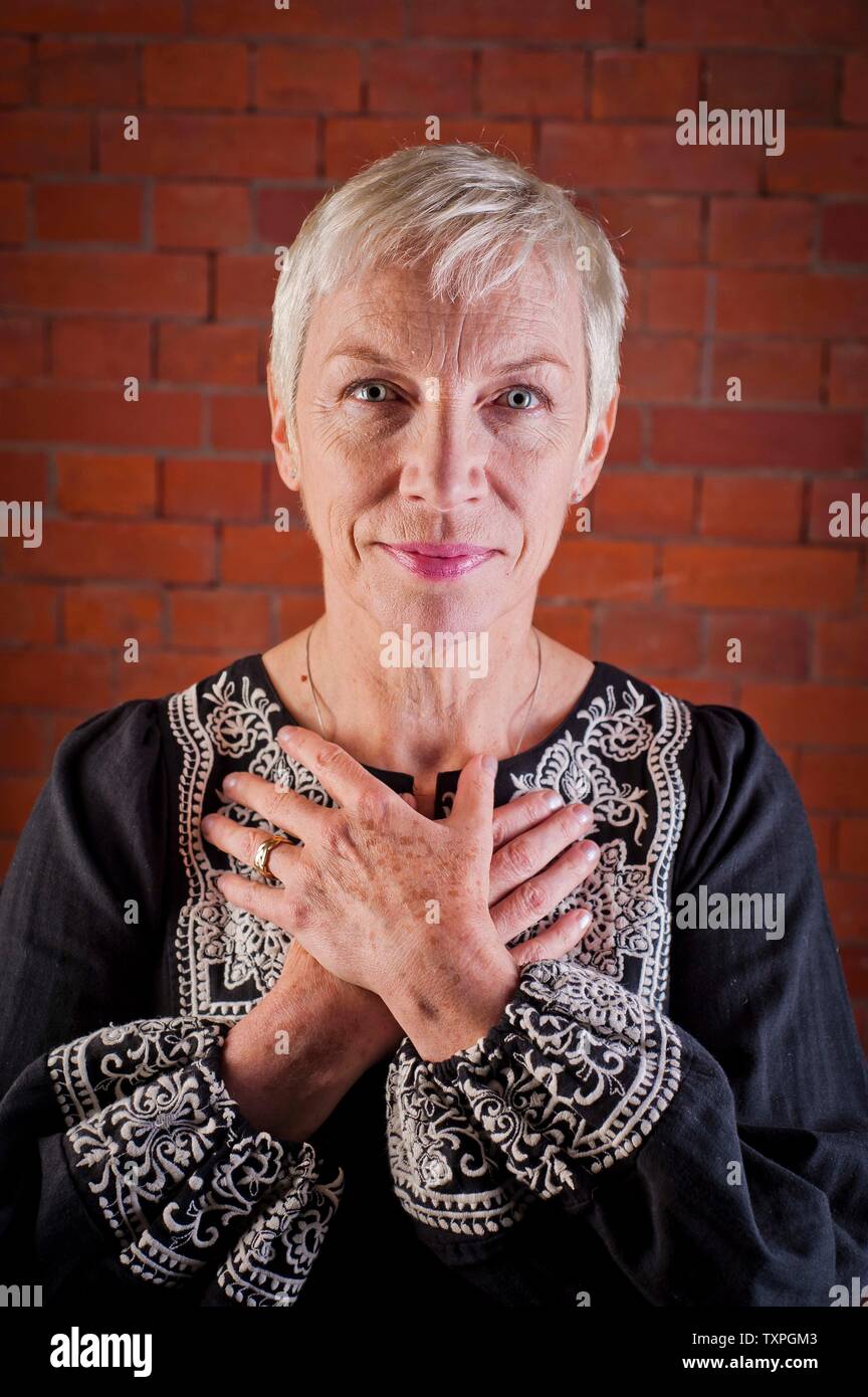 Annie Lennox opens exhibition the 'House of Annie Lennox' Scottish ...