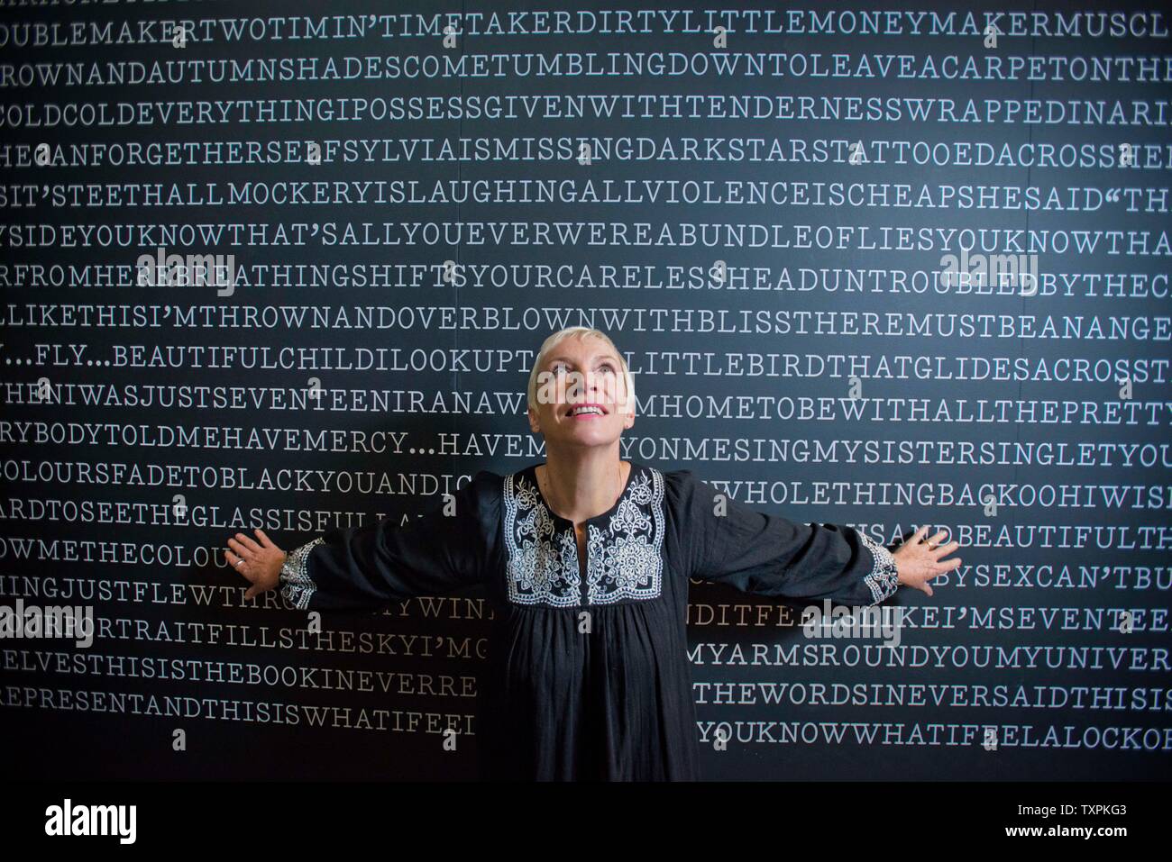 Annie Lennox opens exhibition the 'House of Annie Lennox' Scottish ...