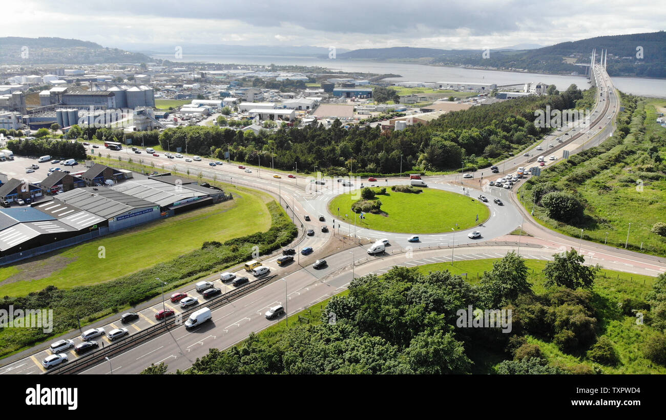 Inverness, Scotland, UK. 25 June 2019. Transport Scotland has proposed ...