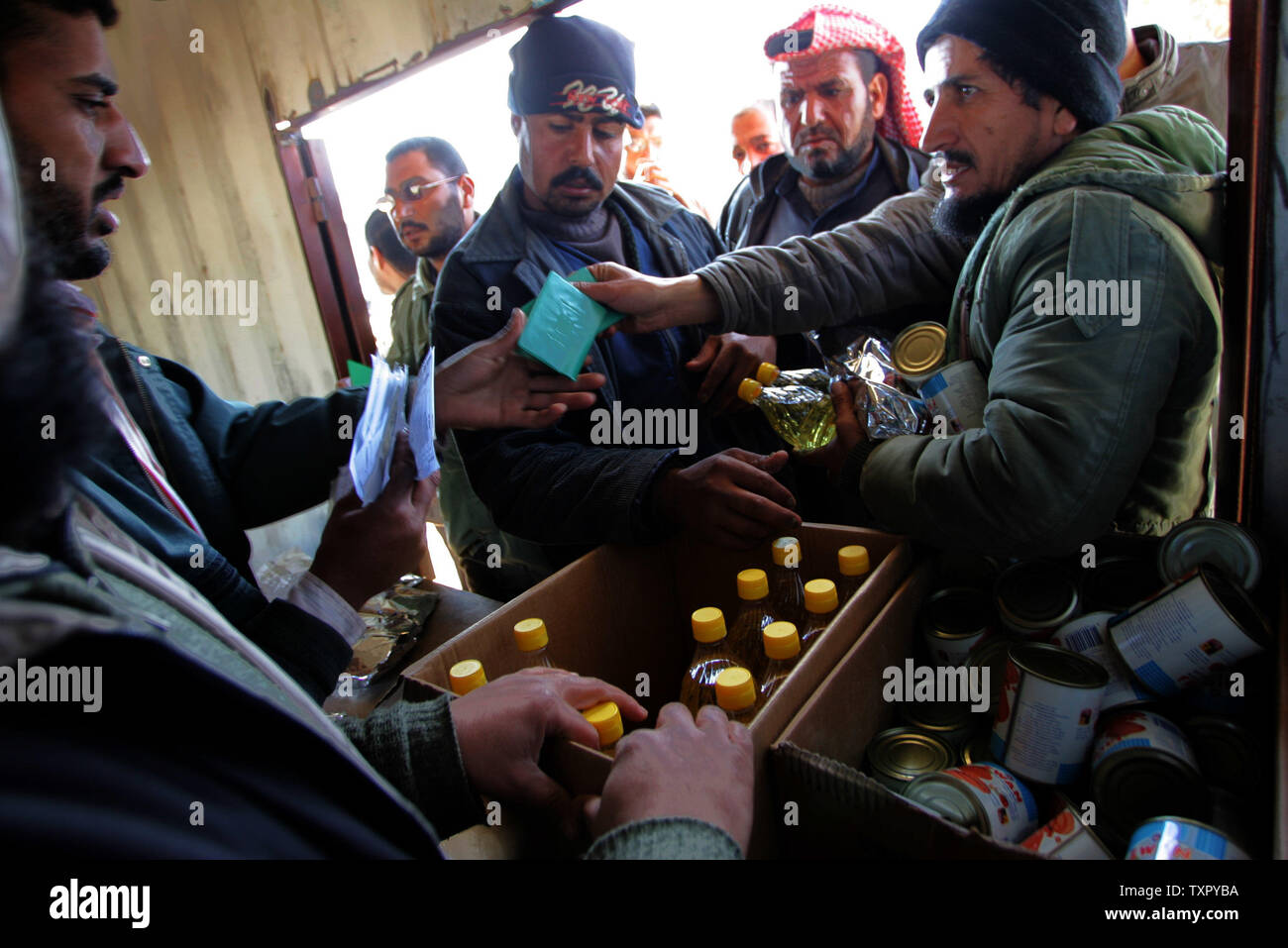 United nations relief ration hi-res stock photography and images - Alamy
