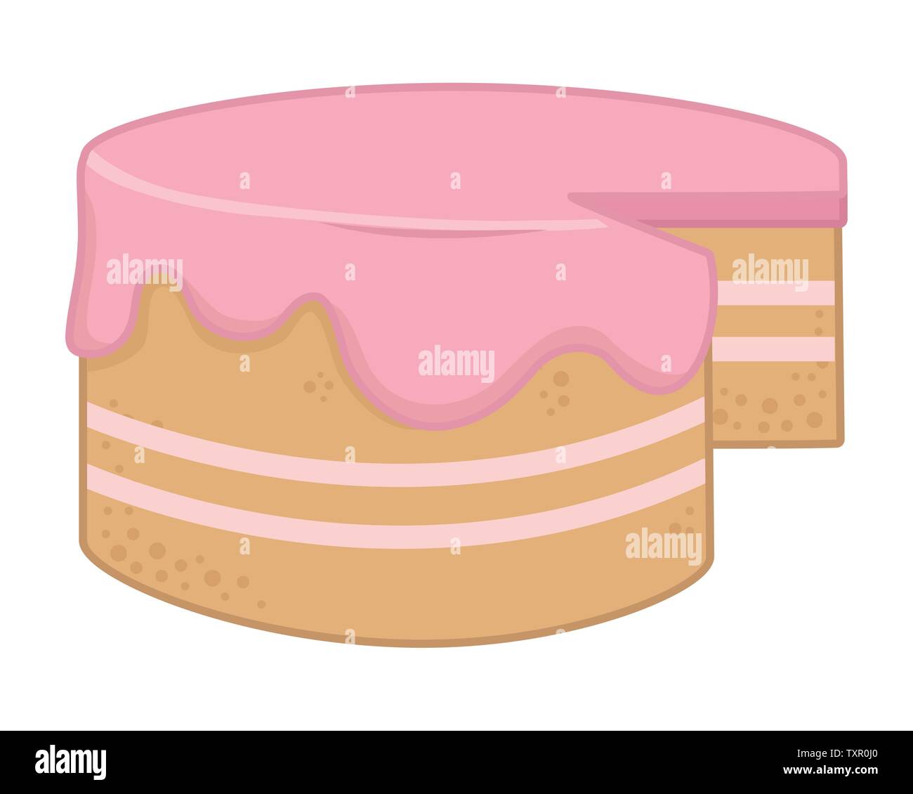 Sweet cake design, dessert food delicious sugar snack and tasty theme ...