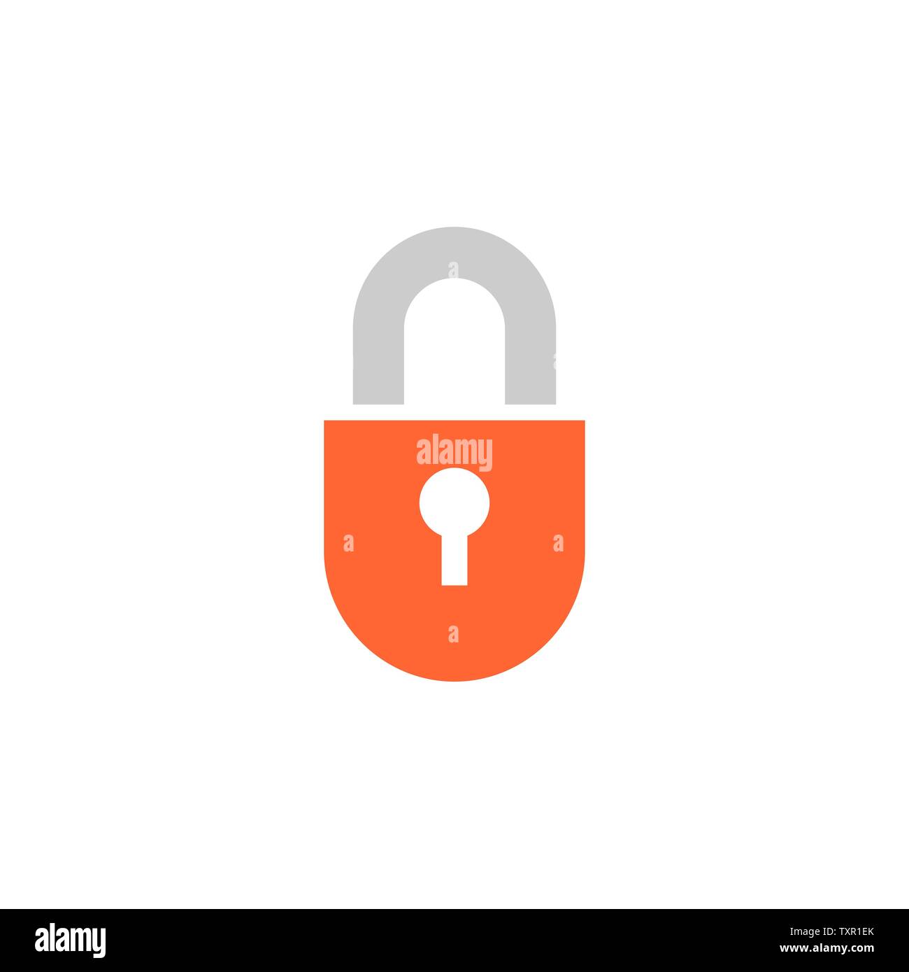Lock icon. Closed lock vector illustration for web design and mobile ...