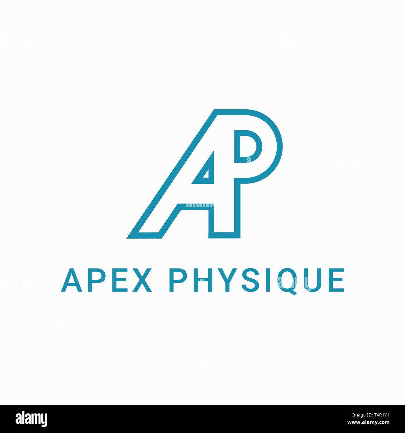 Letter AP logo design template Stock Vector Image & Art - Alamy