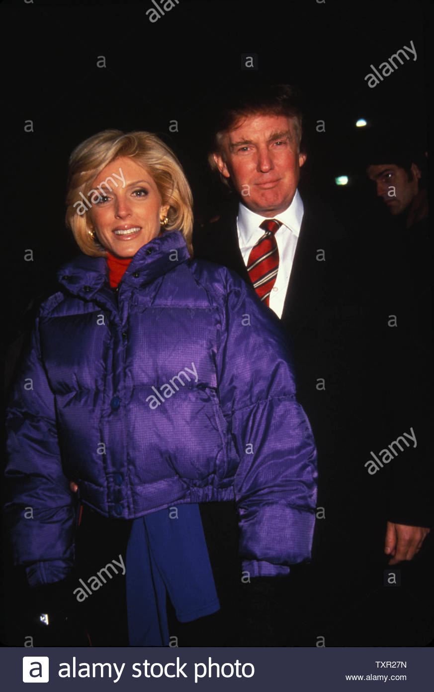 Marla Maples Donald Trump Stock Photos & Marla Maples Donald Trump ...