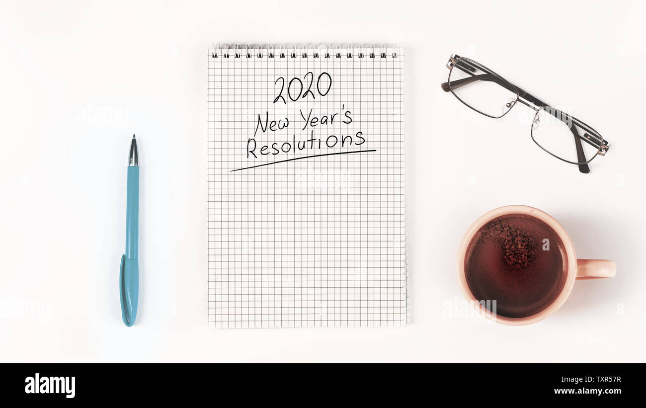New year resolution note hi-res stock photography and images - Alamy
