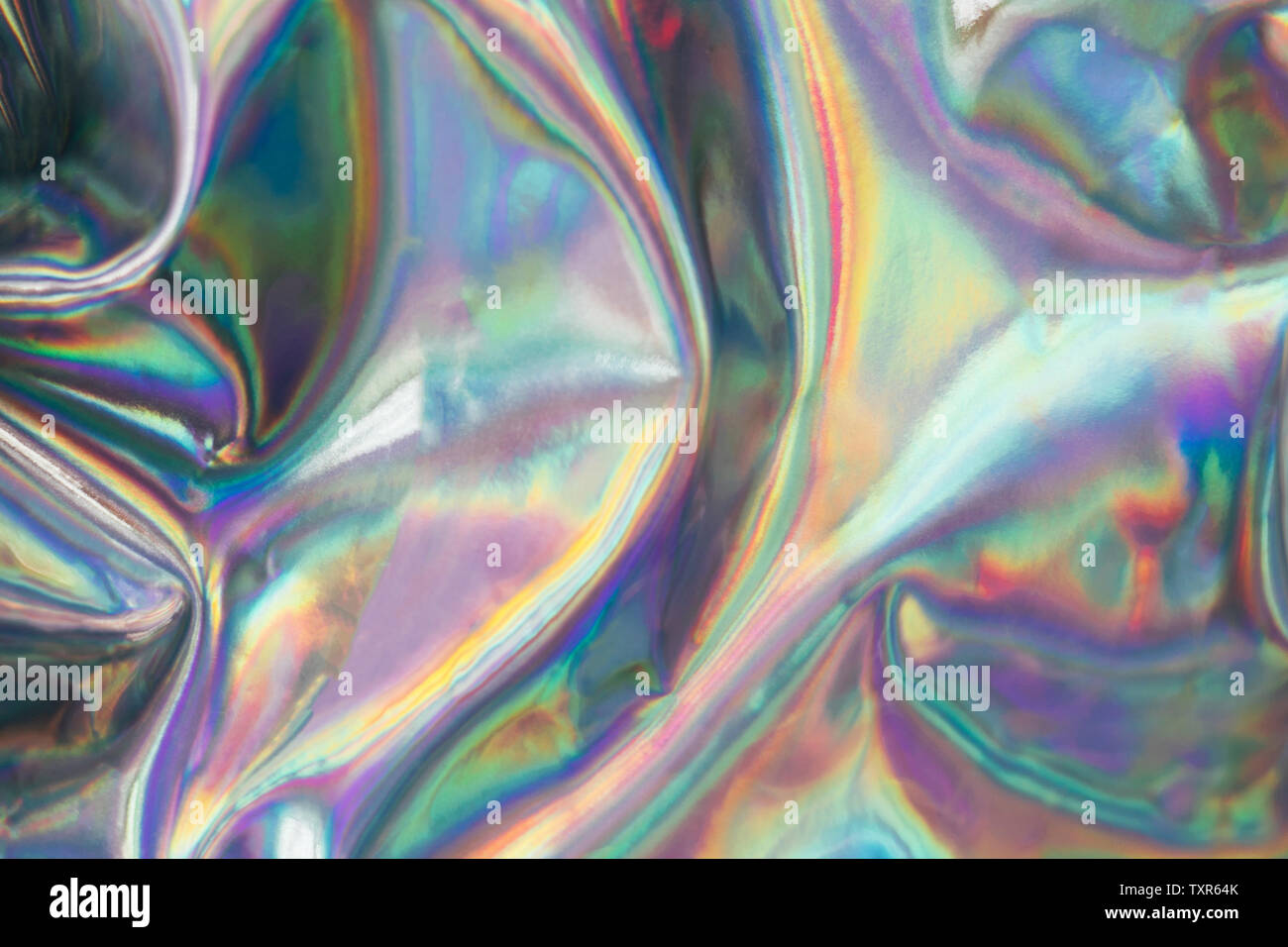Holographic iridescent abstract blurred surface. Holographic gradient ...