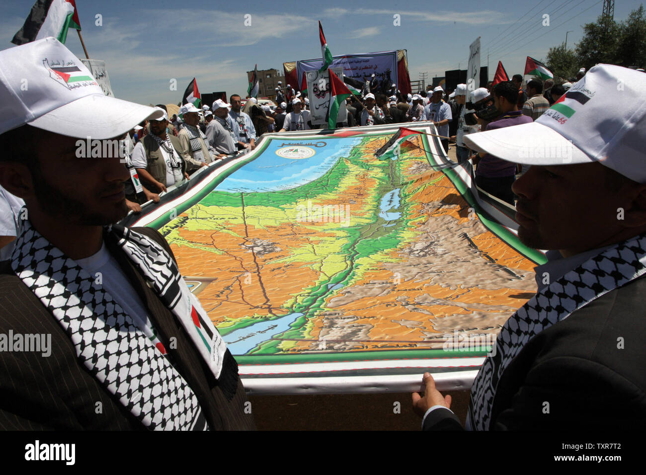 Palestine war 1948 map hi-res stock photography and images - Alamy