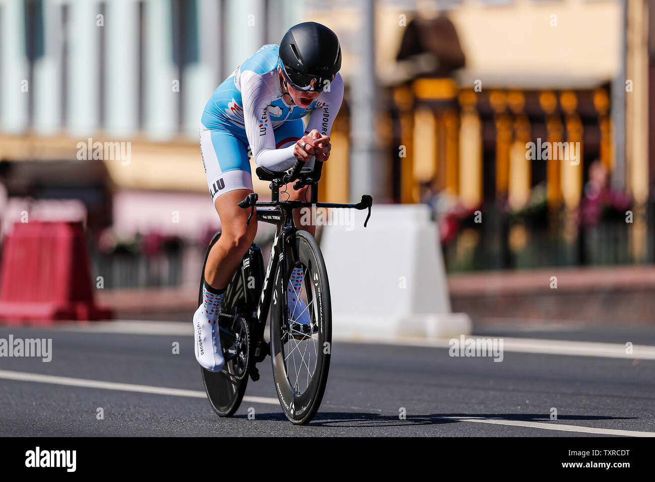 25 june 2019 Minsk, Belarus European Games 2019 Cycling - Road: Claire ...