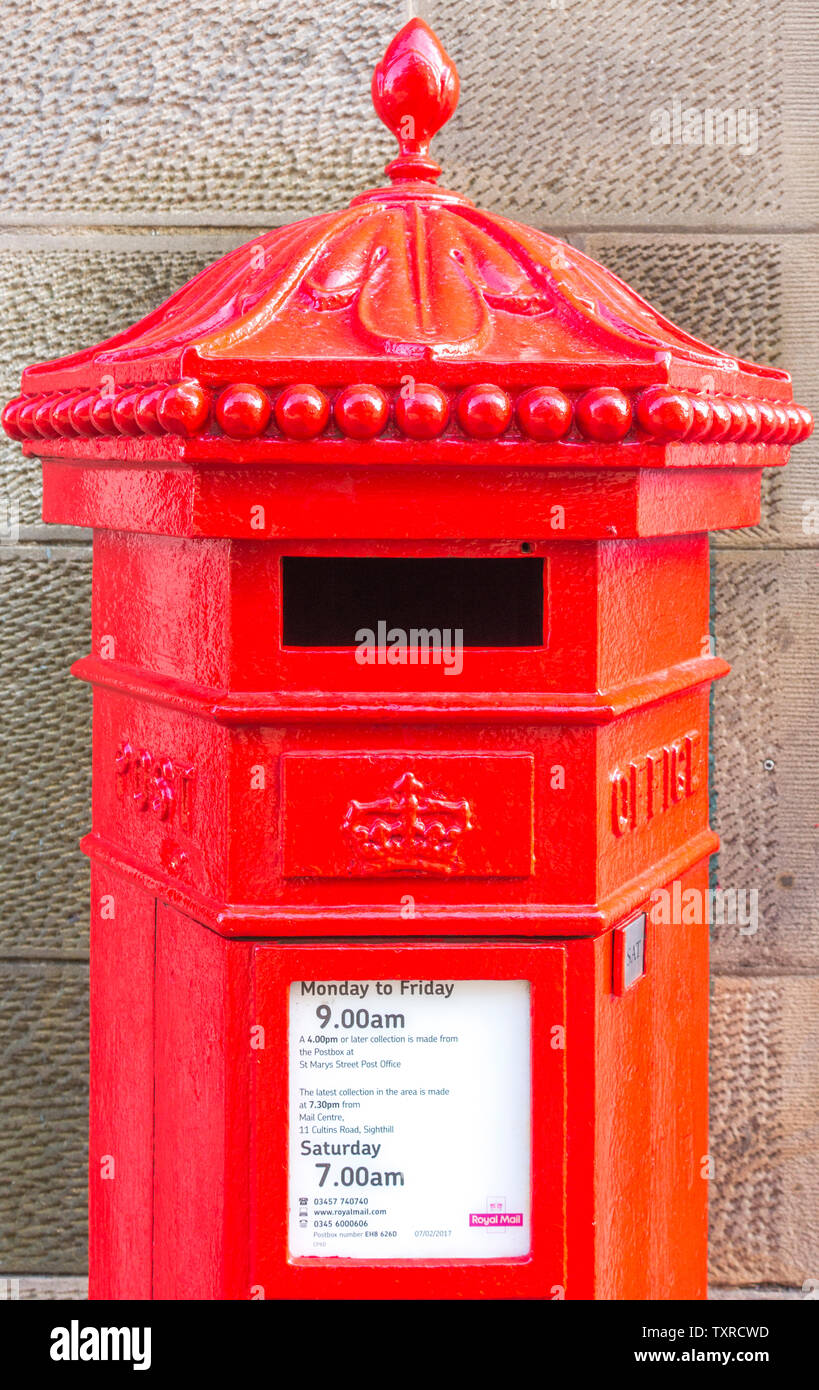 Ornate post box hi-res stock photography and images - Alamy