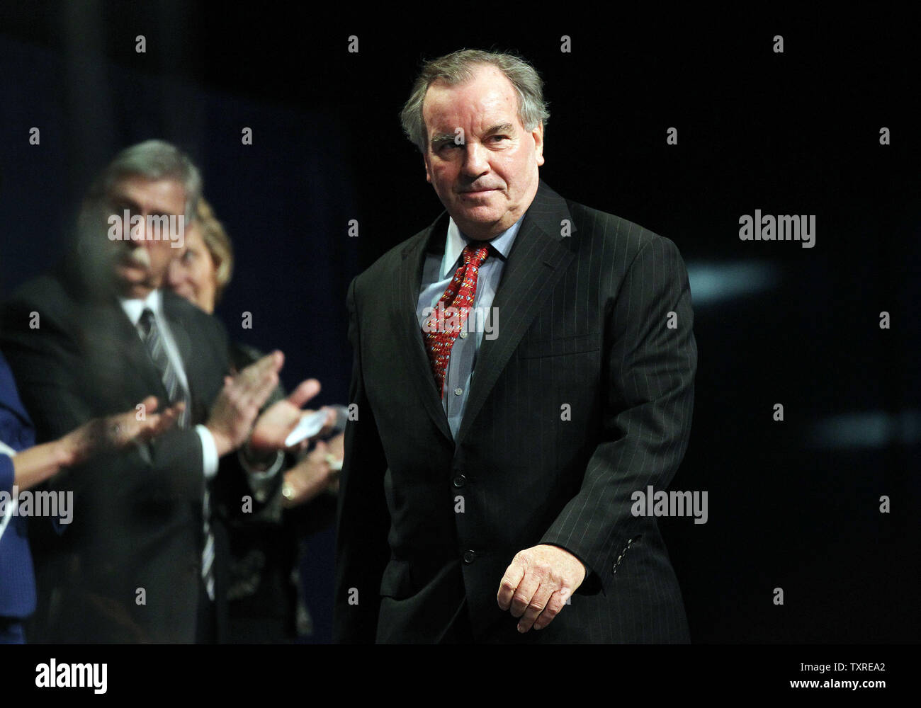 Chicago Mayor Richard M. Daley is introduced during inaguration ...