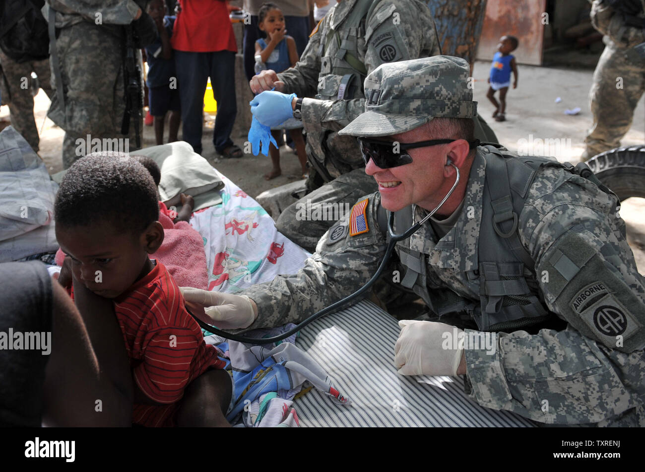 Chief Medical Officer Cpt. Arnie Bailey with the Black Falcon battalion ...