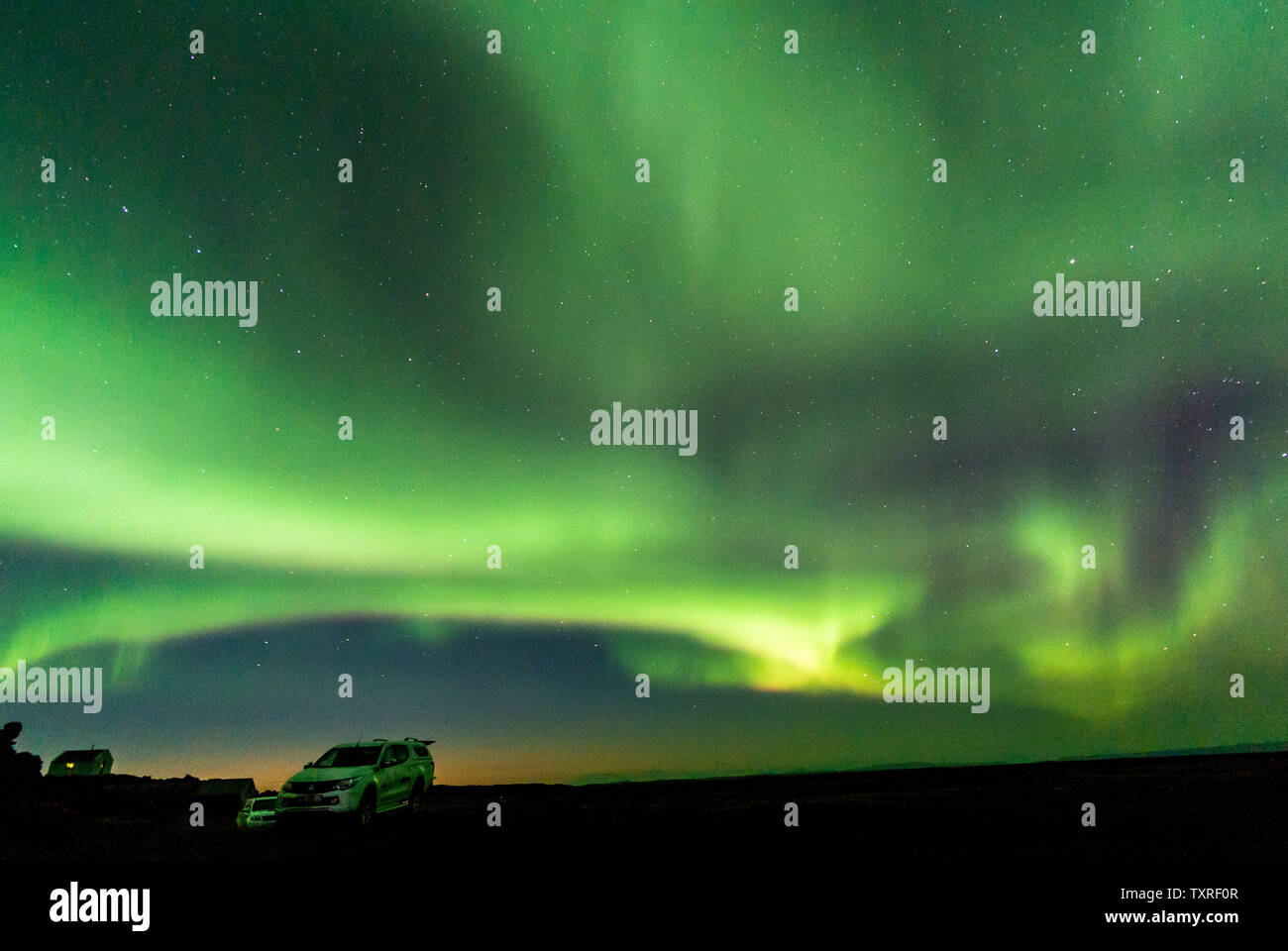 Icelandic night sky hi-res stock photography and images - Alamy