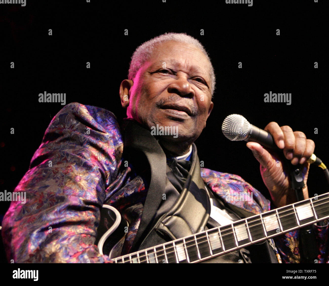 Legendary Blues musician B.B. King performs in concert at Harrah's ...