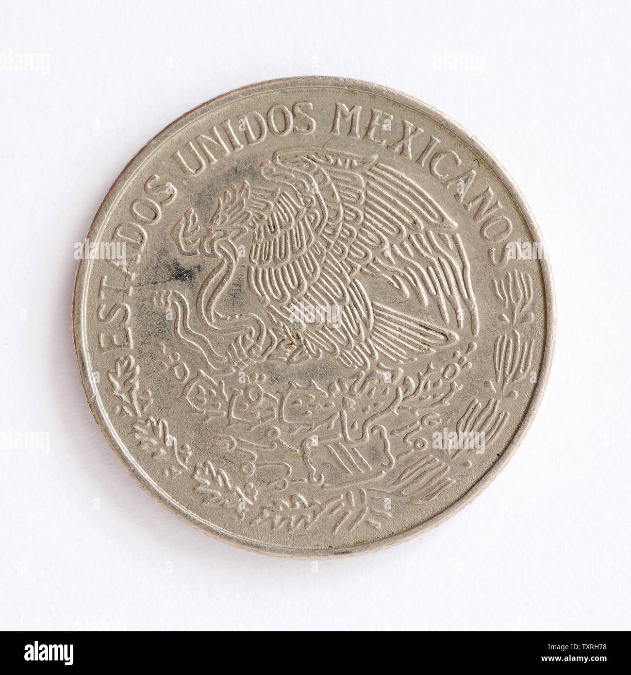 Mexico 1 Peso Coin 1970 Stock Photo Alamy