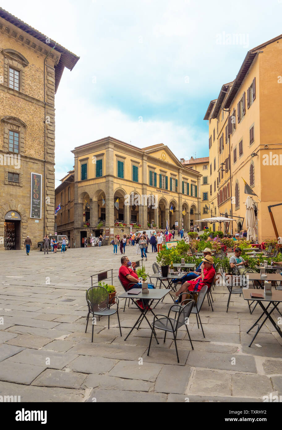 Cortona (Italy) - The awesome historical center of the medieval and ...